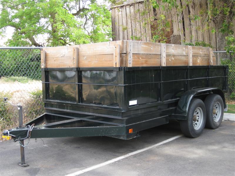 West Auctions - Auction: 2001 Dargo Dump Trailer ITEM: 2001 Dargo Dump ...