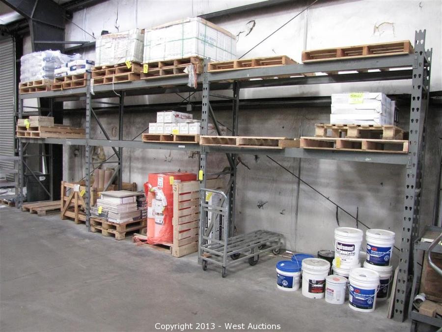 West Auctions - Auction: Pallet Racking, Tools and Equipment from Tile ...