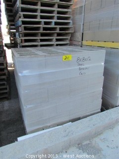 West Auctions - Auction: Stone Pavers, Concrete Blocks, and Retaining ...