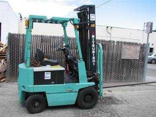 West Auctions - Auction: Mitsubishi Electric Forklift ITEM: Mitsubishi ...