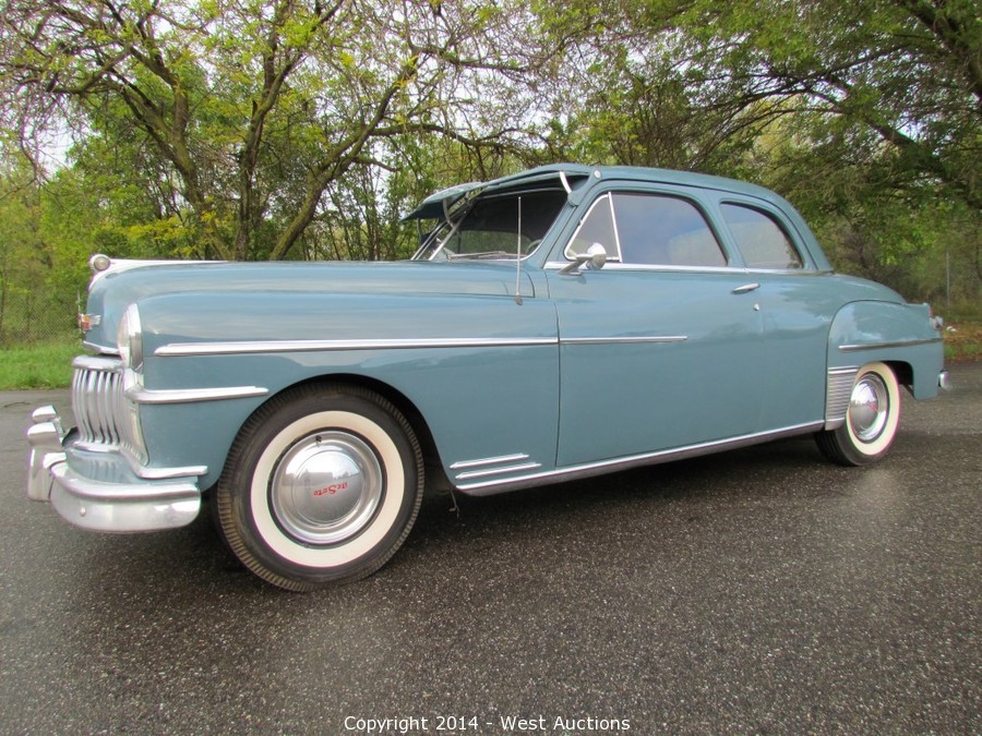 West Auctions - Auction: 1949 DeSoto Custom 2 Door Coupe - No Reserve ...