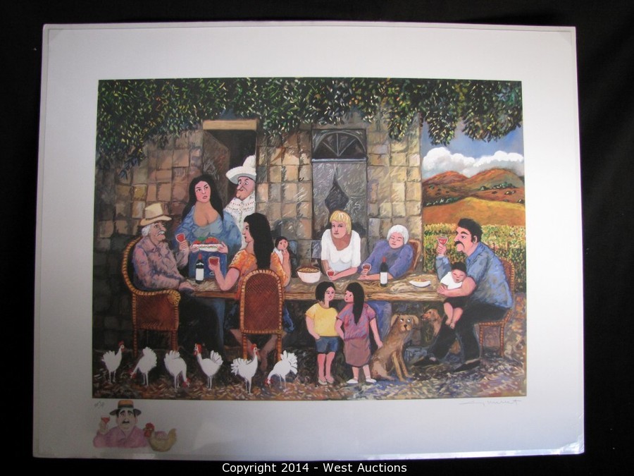 West Auctions - Auction: Bankruptcy Auction of Original Art and Limited Edition Prints by Artist ...