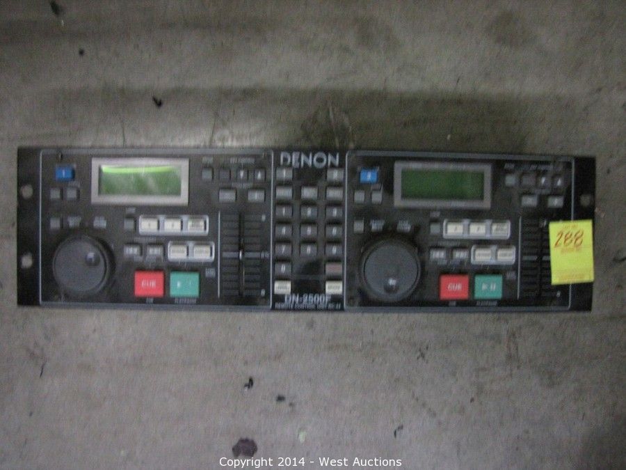 West Auctions - Auction: Audio and Visual Equipment from DJ and ...
