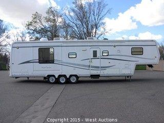 West Auctions - Auction: 2002 Travel Supreme 40' Fifth Wheel Travel ...