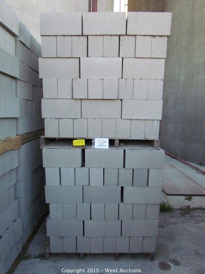 West Auctions - Auction: Stone Pavers, Concrete Blocks, and Retaining ...