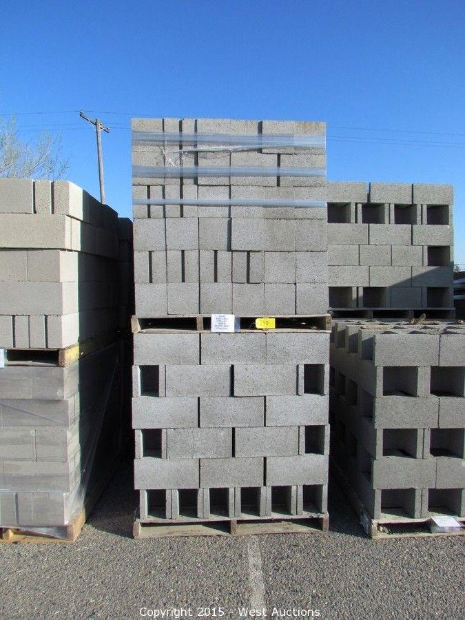West Auctions - Auction: Stone Pavers, Concrete Blocks, and Retaining ...