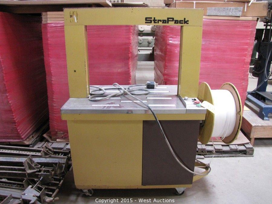 West Auctions - Auction: Liquidation of Furniture Shop Equipment and Tools ITEM: StraPack AQ-7 ...