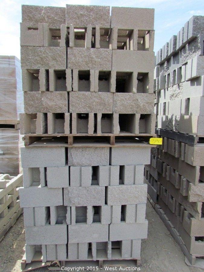 West Auctions - Auction: Stone Pavers, Concrete Blocks, and Retaining ...