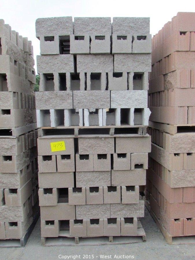 West Auctions - Auction: Stone Pavers, Concrete Blocks, and Retaining ...