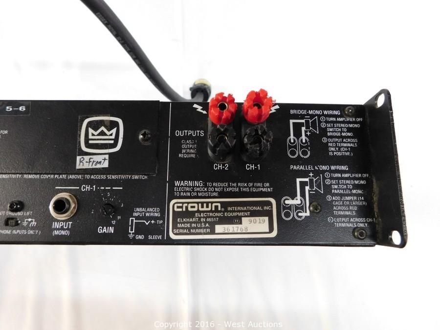 West Auctions - Auction: Auction #1: Surplus of Audio and Lighting ...