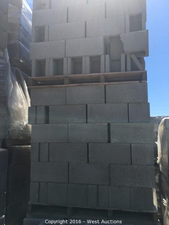 West Auctions - Auction: Stone Pavers, Concrete Blocks and Retaining ...
