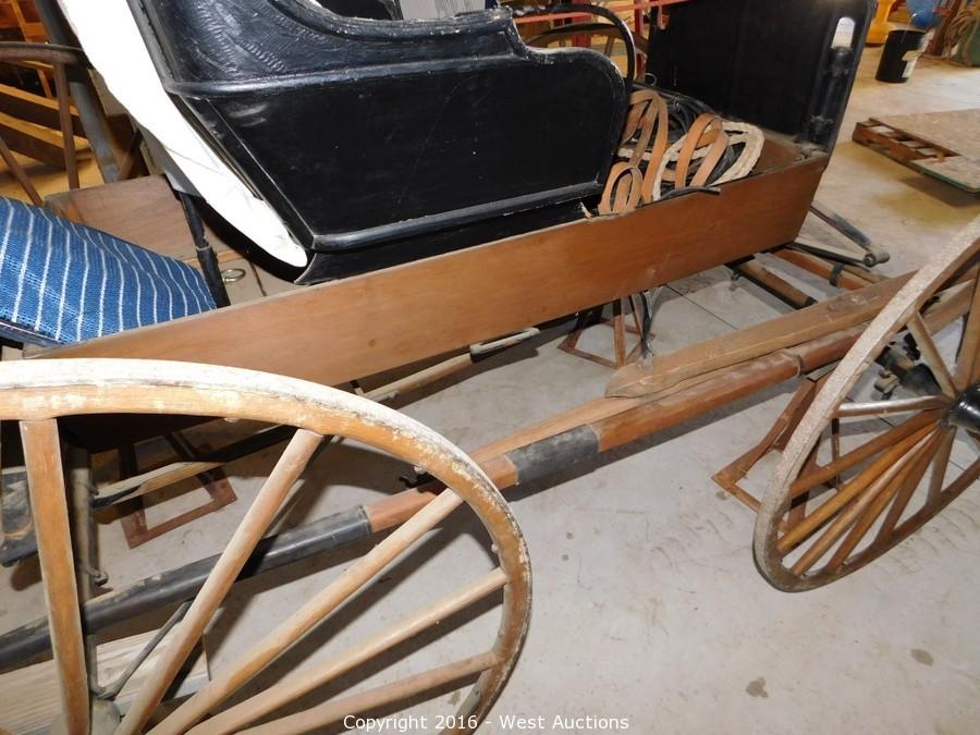 West Auctions - Auction: Antique 1890's Horse Drawn Doctor's Buggy ITEM ...