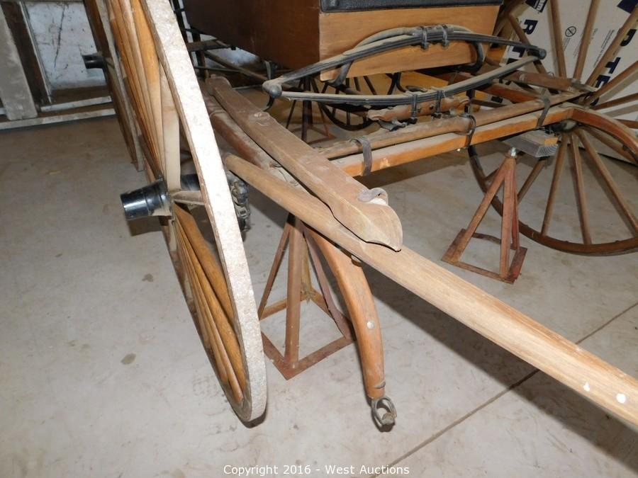 West Auctions - Auction: Antique 1890's Horse Drawn Doctor's Buggy ITEM ...