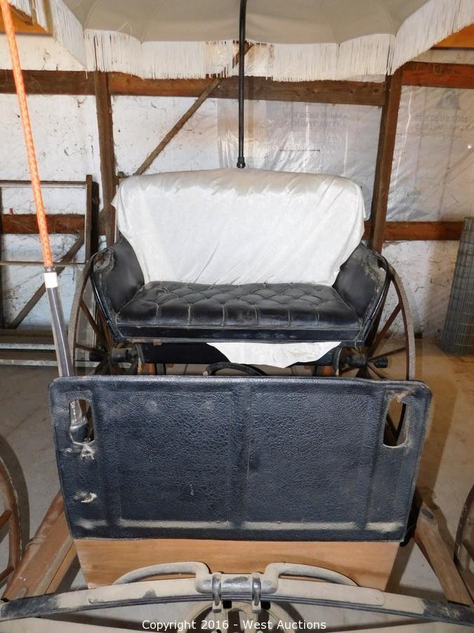 West Auctions - Auction: Antique 1890's Horse Drawn Doctor's Buggy ITEM ...