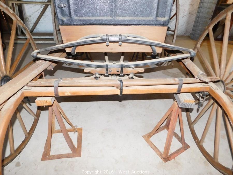 West Auctions - Auction: Antique 1890's Horse Drawn Doctor's Buggy ITEM ...