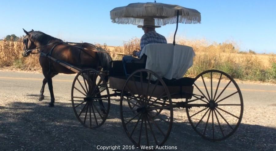 West Auctions - Auction: Antique 1890's Horse Drawn Doctor's Buggy ITEM ...