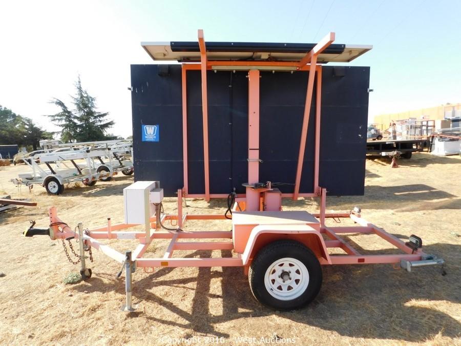 West Auctions - Auction: Trailers and Construction Equipment ITEM ...