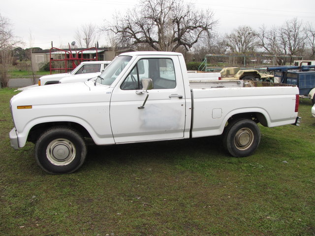 1981 Ford F100 Short Bed Truck 1981 FORD F150 PICKUP 2 DOOR