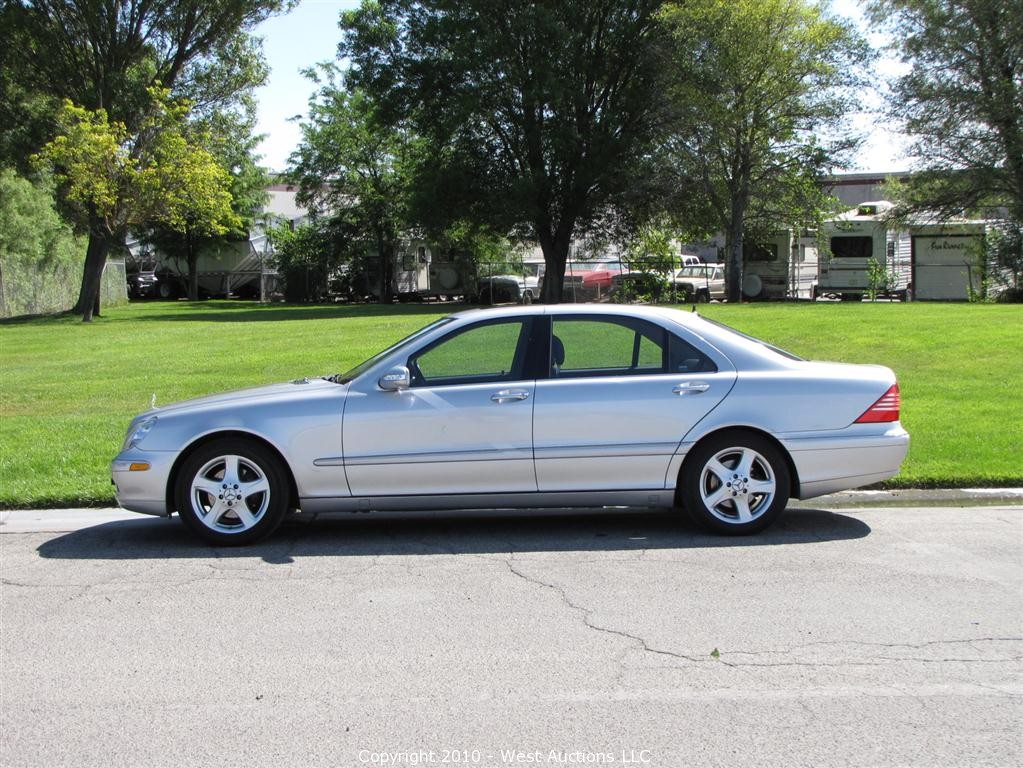 West Auctions - Auction: 2005 Mercedes Benz S430 Sedan ITEM: 2005 ...