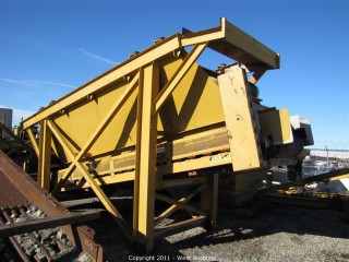 West Auctions - Auction: Rock Crushing Company ITEM: Incline Screen and ...