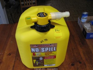 West Auctions - Auction: West Coast Equipment Rentals in Winters, CA ITEM: Yellow No-Spill ...