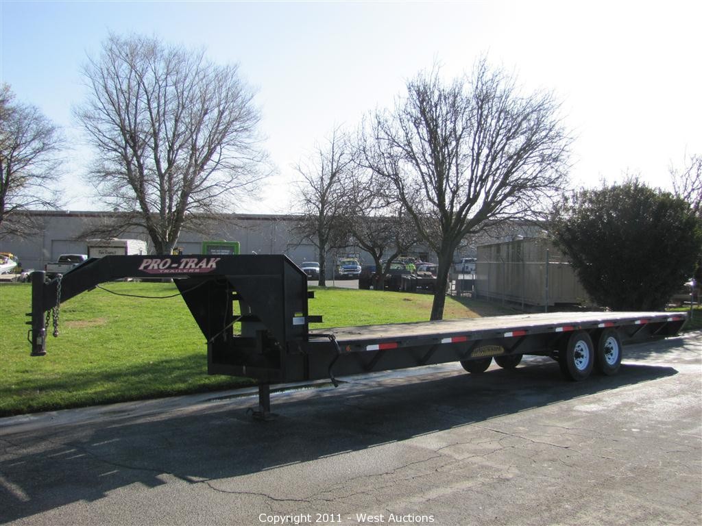 West Auctions - Auction: Pro-Trak Trailer in Woodland, Ca ITEM: 2004 ...