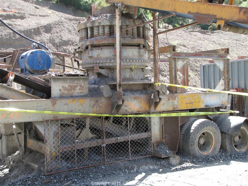 West Auctions - Auction: Rock Quarry in Winston, Oregon ITEM: Telsmith ...