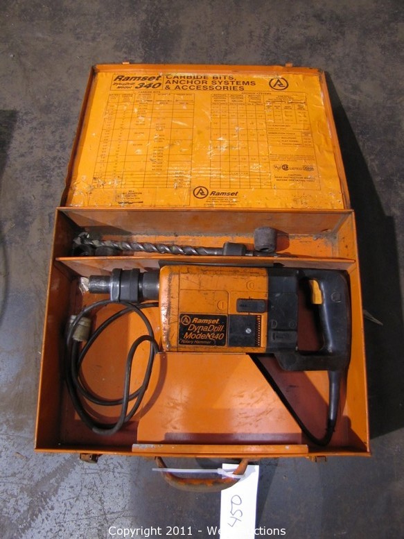 West Auctions - Auction: Metalworking Equipment, Utility Trucks, Pickups, Welders, Power Tools ...