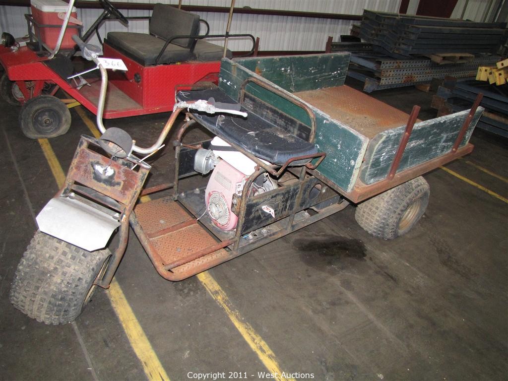 West Auctions - Auction: Surplus Liquidation Auction in Oroville, CA ITEM: Gas Powered Cart with ...