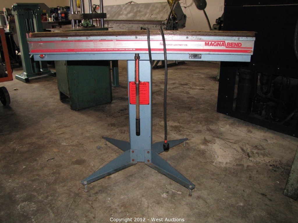 West Auctions - Auction: Machine Shop Tools and Equipment ITEM ...