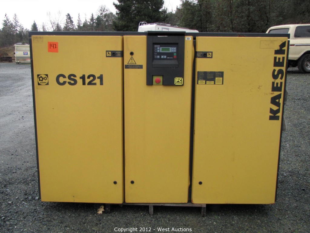 West Auctions - Auction: Machine Shop Tools and Equipment ITEM: Kaeser ...