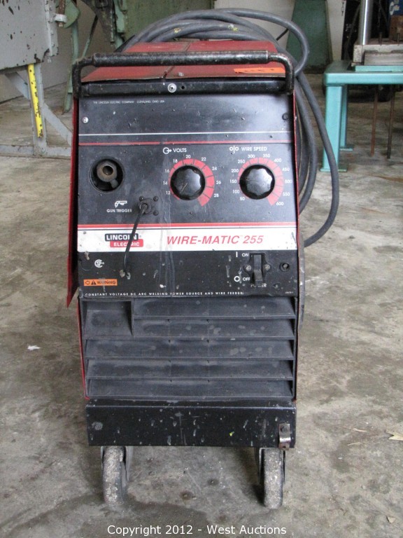 West Auctions - Auction: Machine Shop Tools and Equipment ITEM: Lincoln ...