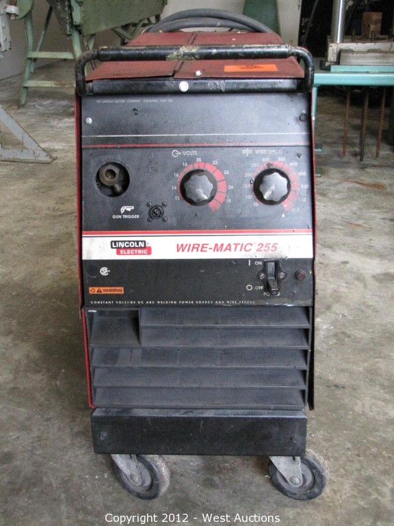 West Auctions - Auction: Machine Shop Tools and Equipment ITEM: Lincoln ...