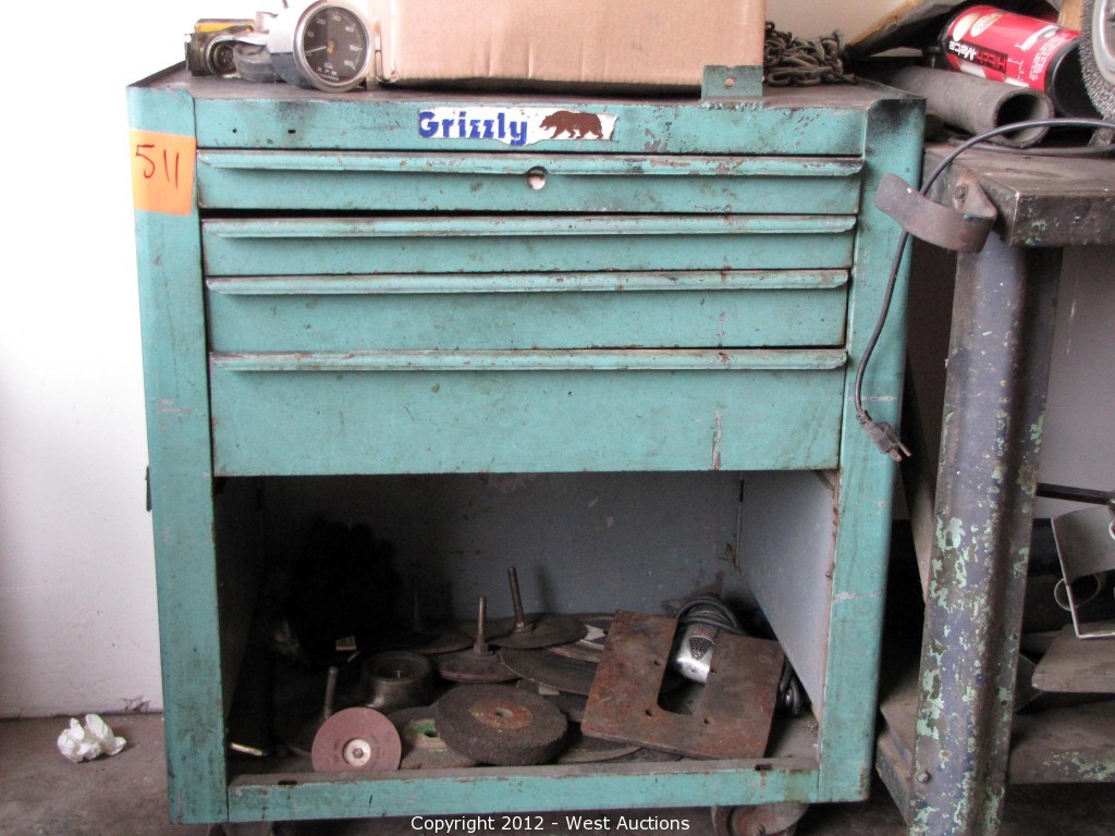 West Auctions - Auction: Machine Shop Tools and Equipment ITEM: Grizzly ...