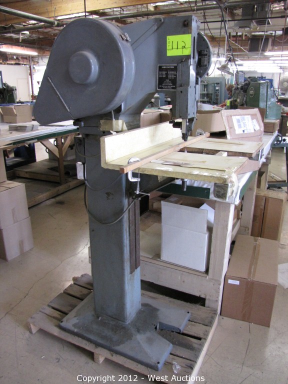 West Auctions - Auction: Printing and Custom Binding Manufacturer ITEM ...