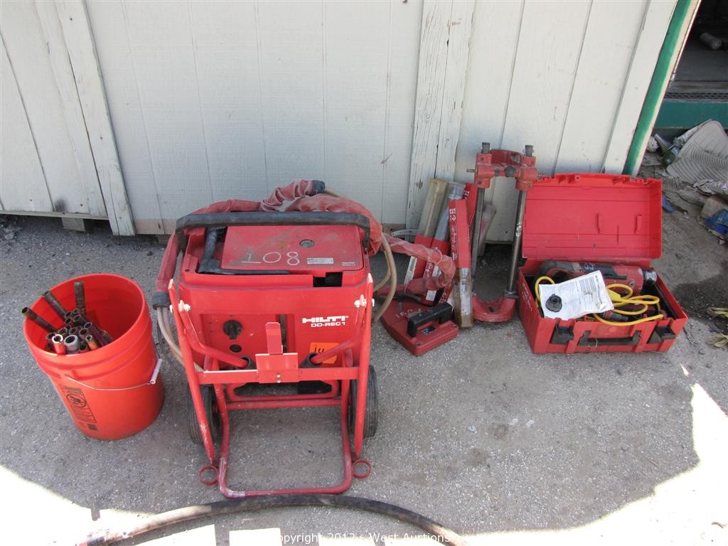 West Auctions - Auction: Trailer and Construction Equipment ITEM: Hilti ...