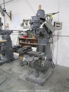 West Auctions - Auction: H & S Products ITEM: Maxmill Vertical Milling ...