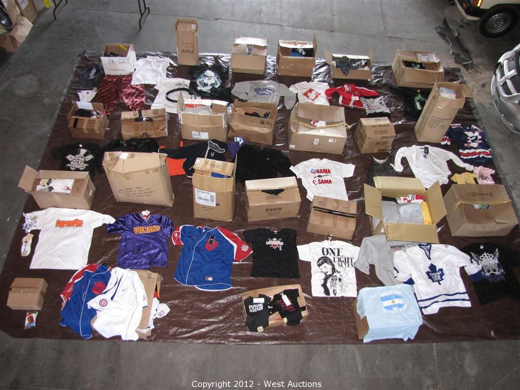 West Auctions - Auction: Clothing, Shoes, and Accessories from a Sports ...