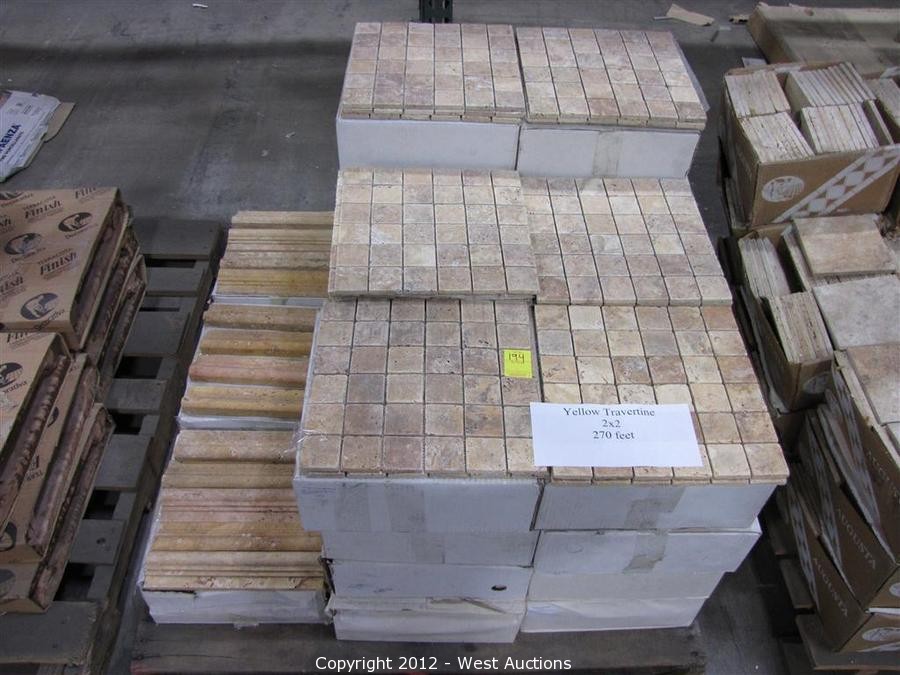 West Auctions - Auction: Surplus Materials from Tile and Ceramic ...