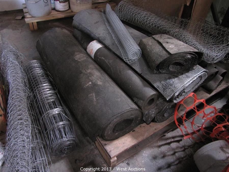 West Auctions - Auction: Surplus Material from Construction Storage ...