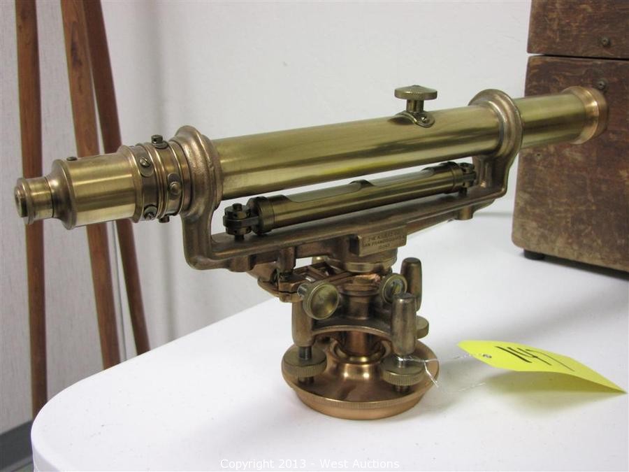 West Auctions - Auction: Vintage Surveyors & Optical Instruments ITEM ...