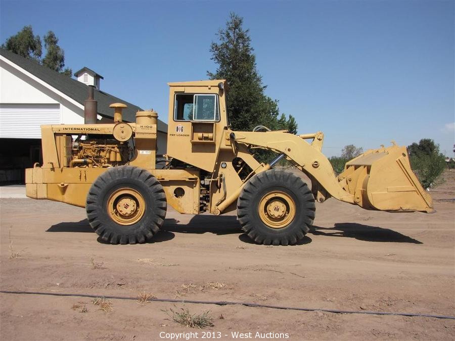 West Auctions - Auction: International Pay Loader and Drop Deck Low Boy ...