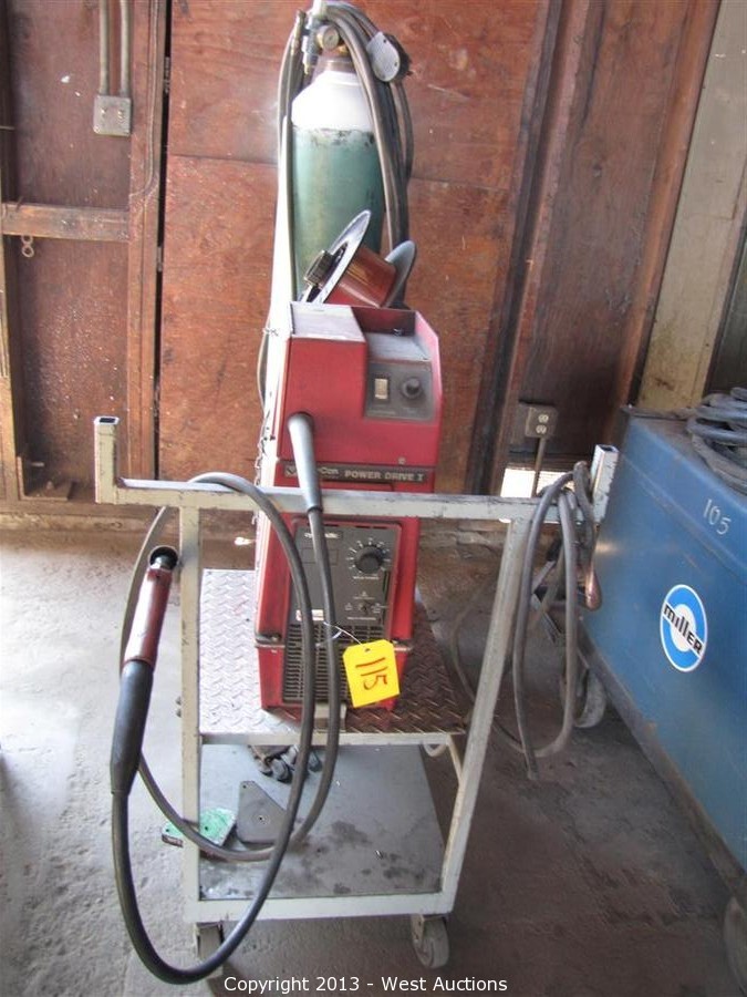 West Auctions - Auction: Tools from Welding and Fabrication Warehouse ...
