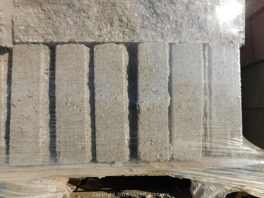 West Auctions - Auction: Auction #1: Stone Pavers, Concrete Blocks, and ...