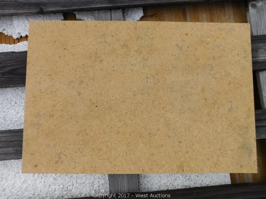 West Auctions - Auction: Granite, Marble Slabs and Tile ITEM: (1) Crate ...