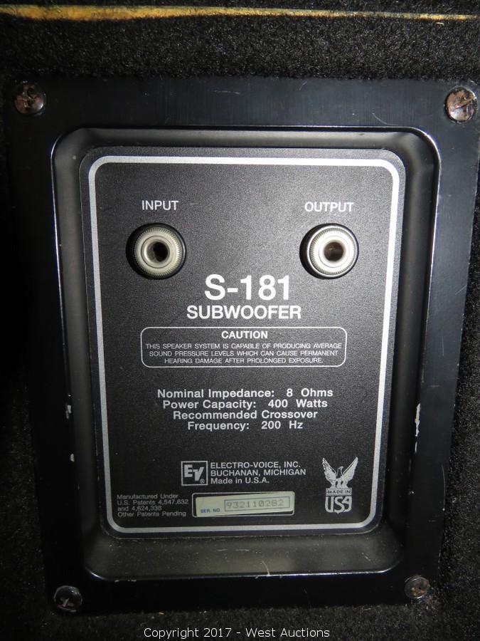 West Auctions - Auction: Auction #1: Surplus Audio/Video and Staging ...