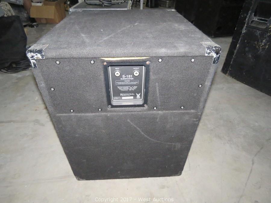West Auctions - Auction: Auction #1: Surplus Audio/Video and Staging ...