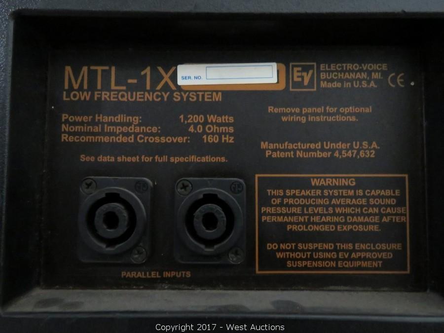 West Auctions - Auction: Auction #1: Surplus Audio/Video and Staging ...