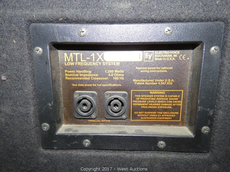 West Auctions - Auction: Auction #1: Surplus Audio/Video and Staging ...