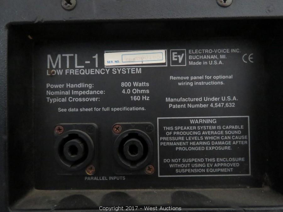 West Auctions - Auction: Auction #1: Surplus Audio/Video and Staging ...